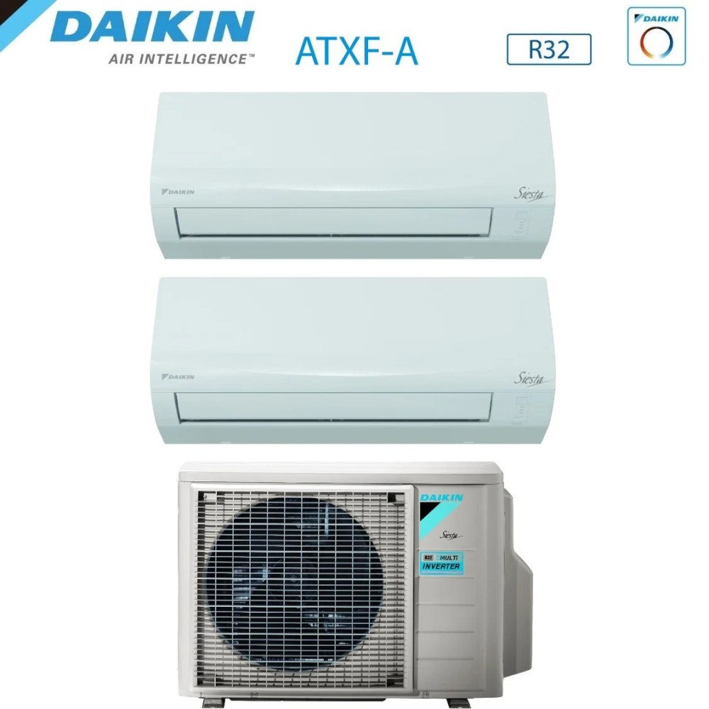 Daikin Dual Split 9000+12000 Inverter serie SIESTA con 2AMXF40A R-32 Wi ...